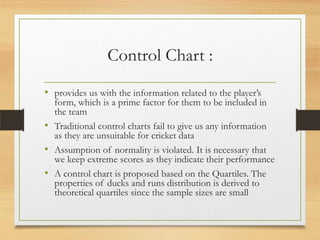 Cricket team selection analysis | PPTX