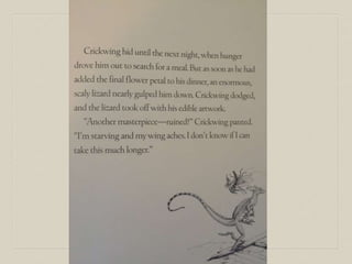 Crickwing | PPTX | Books and Literature