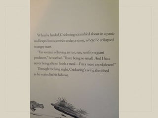 Crickwing | PPTX | Books and Literature