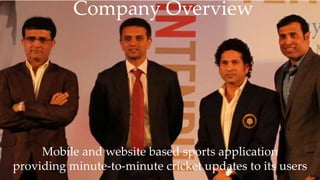 CricLive - Adesh Sharma, IIT Delhi | PPT