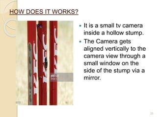 Technology in Cricket | PPTX | Cameras and Camcorders | Consumer ...