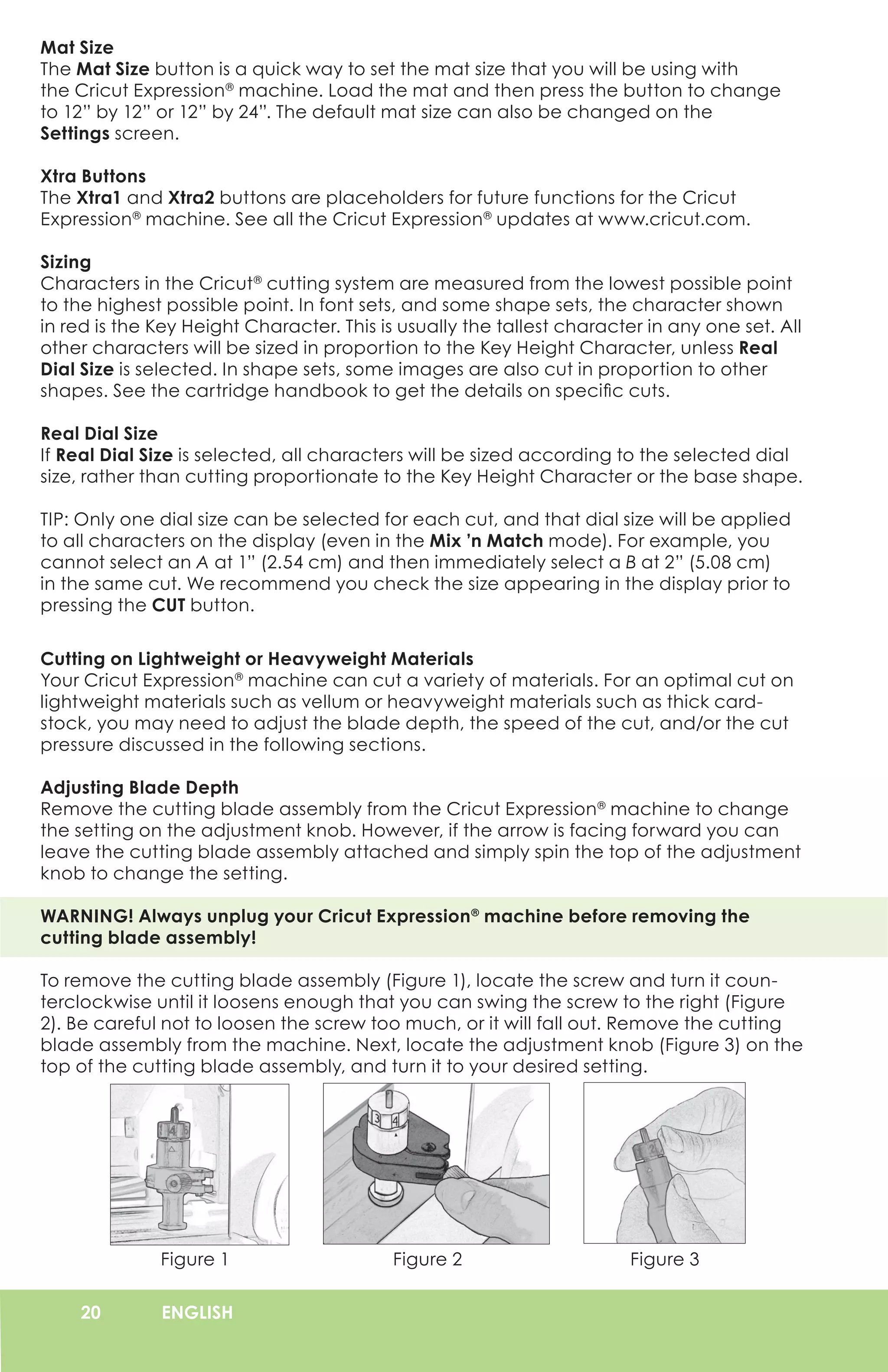 Cricut Expression User Manual - Learn Cricut | PDF