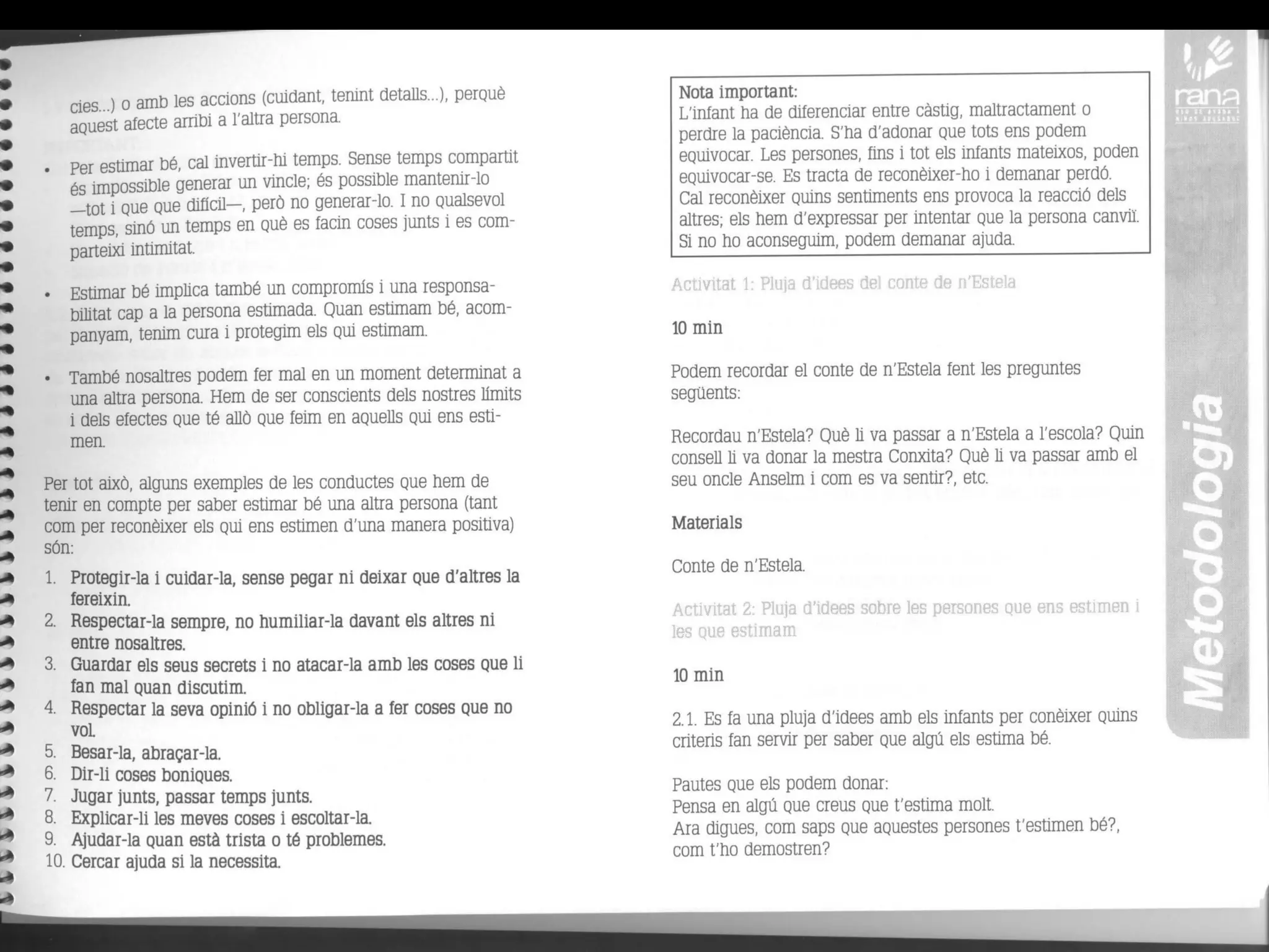 Crida ben fort. RANA | PPT