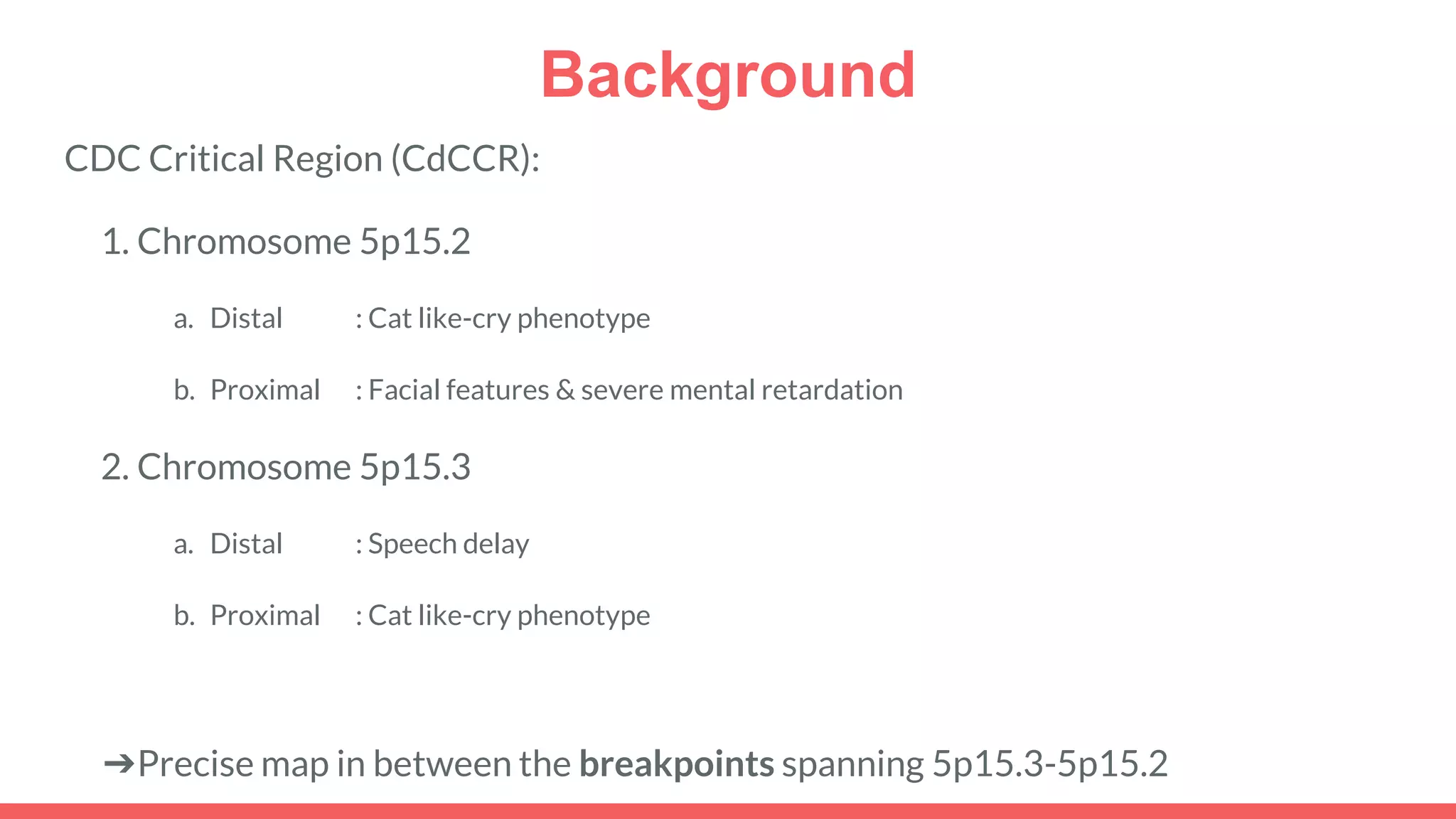 Cri du chat syndrome | PPTX