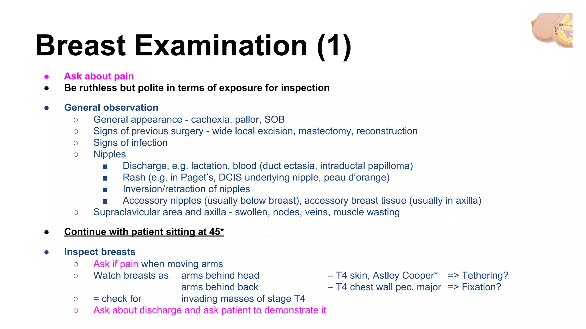 Breast Surgery for Medical Finals | PDF