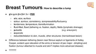 Breast Surgery for Medical Finals | PDF