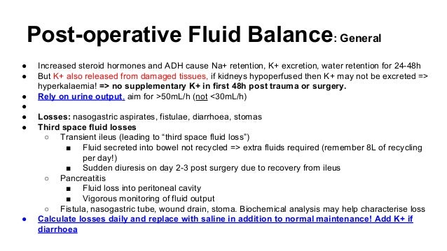 Third Space Fluid Retention