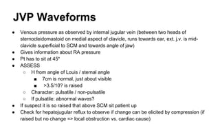 Heart sounds, valves and JVP | PDF
