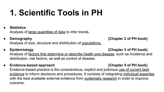 Overview of Public Health Topics | PPT