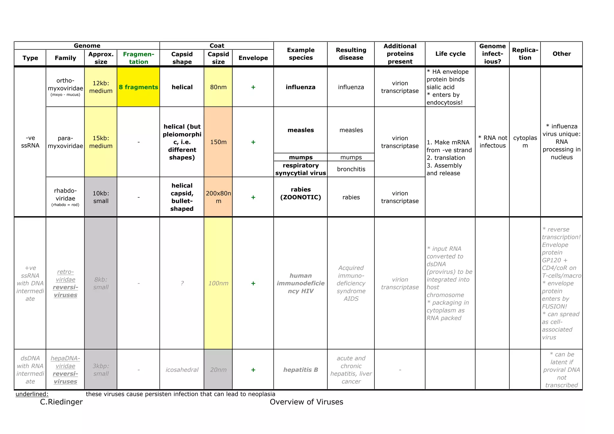 Overview of viruses and their properties | PDF