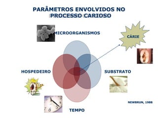 Cárie e tipos de evolução .slide. pronto | PPTX