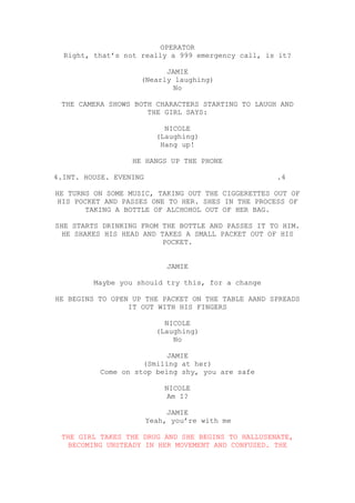 Cries wolf 2nd Draft Of Script | DOCX