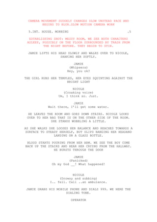 Cries wolf 2nd Draft Of Script | DOCX