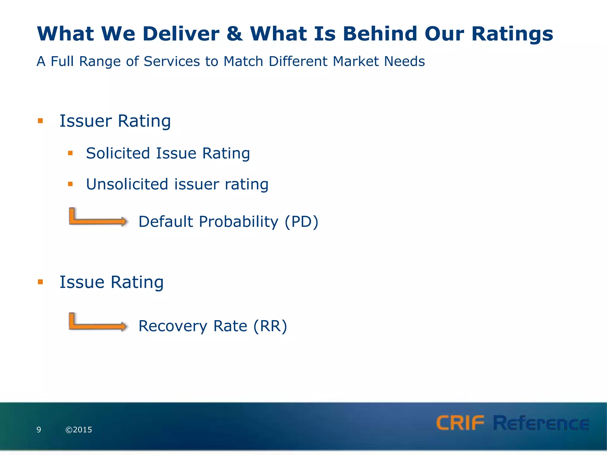 An overview of Crif Rating Agency | PPTX