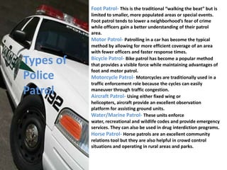 Police Patrol | PPTX