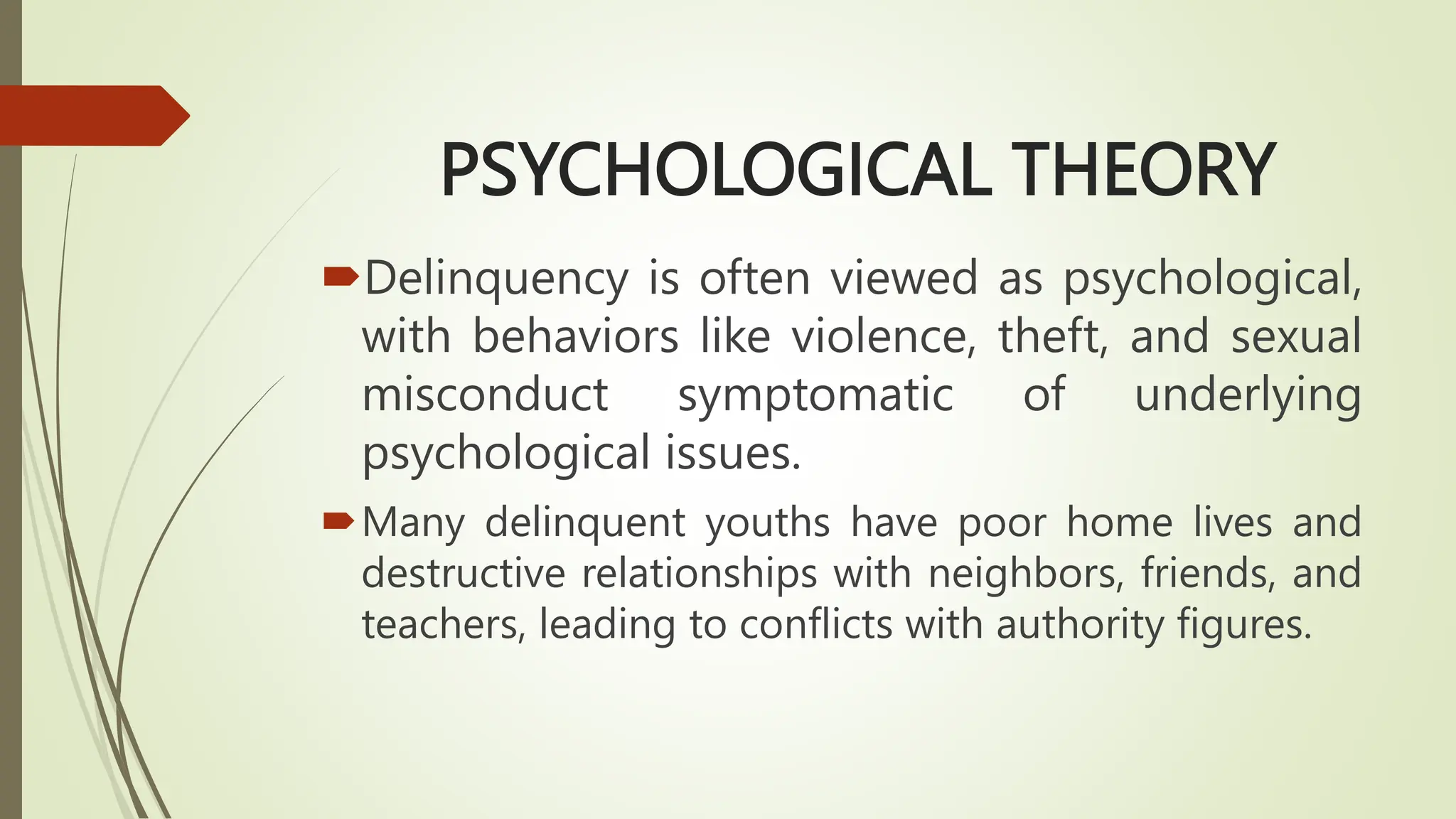 JUVENILE DELINQUENCY AND CRIMINAL PREVENTION | PPTX