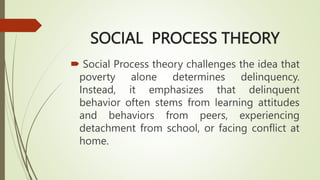 JUVENILE DELINQUENCY AND CRIMINAL PREVENTION | PPTX