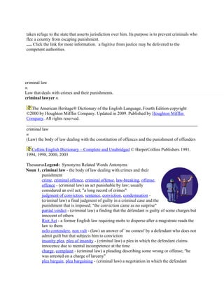 Crime | PDF