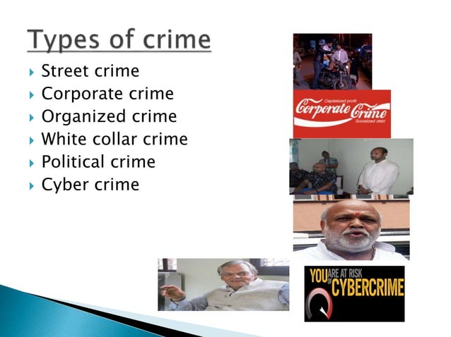 Types of Crime | PPTX