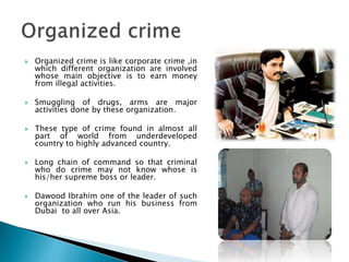 Types of Crime | PPTX