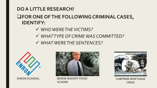 Crime and Deviance | PPTX | Crime & Harmful Acts to Individuals, Society & Human Right ...