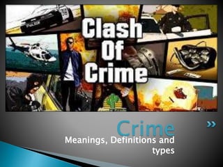 Crime | PPT