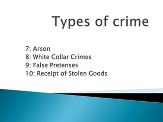 Crime | PPTX