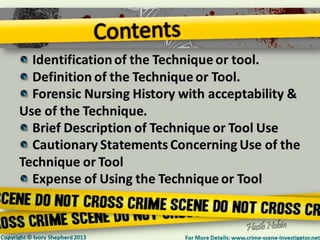 Crime Scene Photography | PPTX