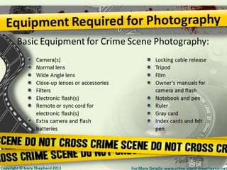 Crime Scene Photography | PPTX