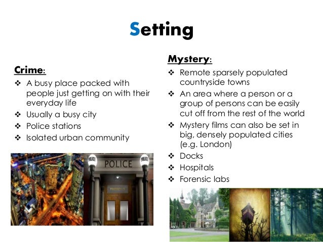 Crime mystery (genre research)