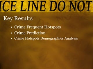 Crime prediction-using-data-mining | PPTX