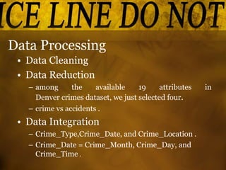 Crime prediction-using-data-mining | PPTX