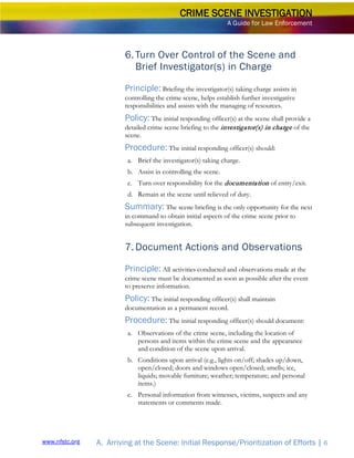 Crime scene-investigation | PDF