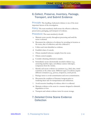 Crime scene-investigation | PDF
