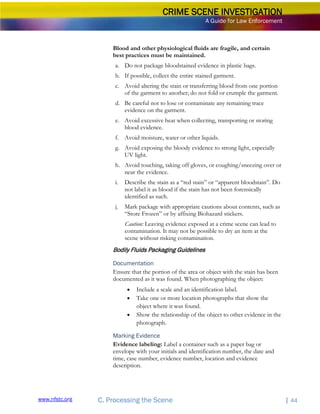 Crime scene-investigation | PDF