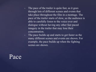 Crime thriller trailer analysis | PPT