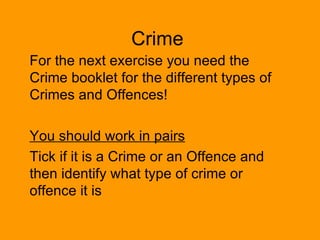 Crime | PPT
