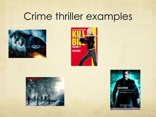 Crime thriller pitch presentation AS Media | PPT