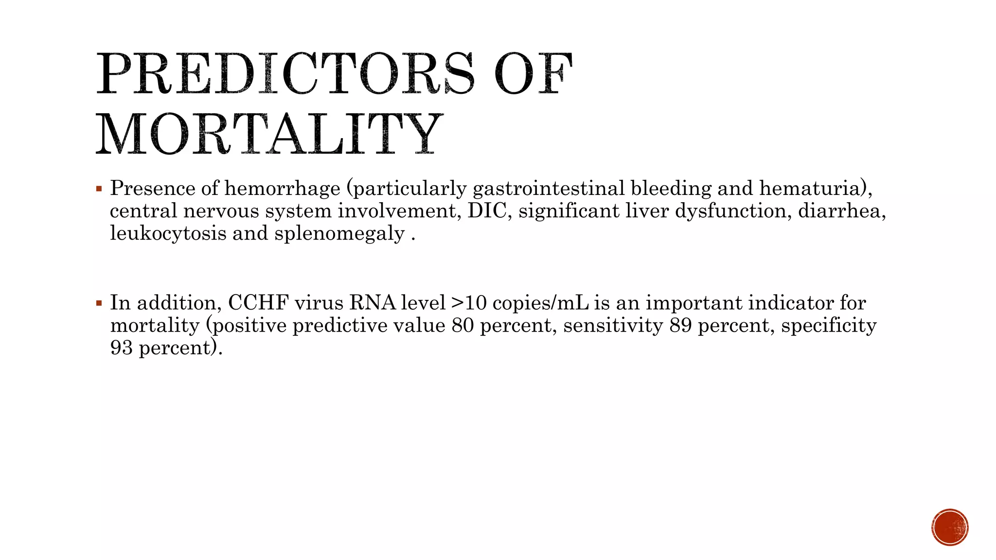 Crimean congo hemorrhagic fever(CCHF) | PPTX