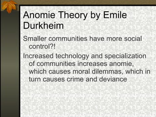 Crime and deviance | PPT