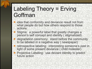 Crime and deviance | PPT