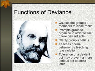 Crime and deviance | PPT
