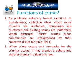 Crime and deviance | PPTX