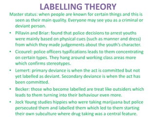 Crime and deviance | PPTX