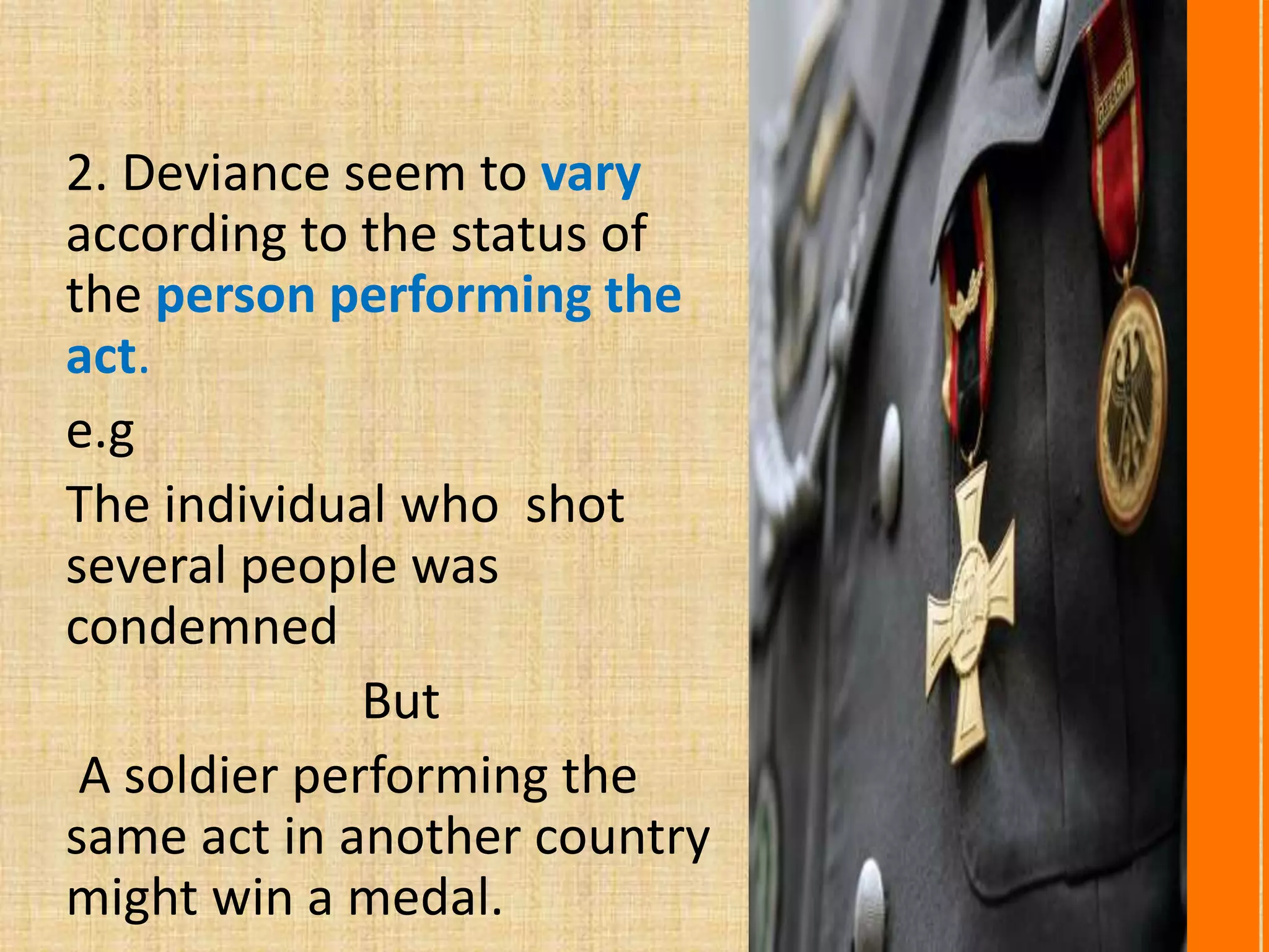 Crime and deviance | PPTX