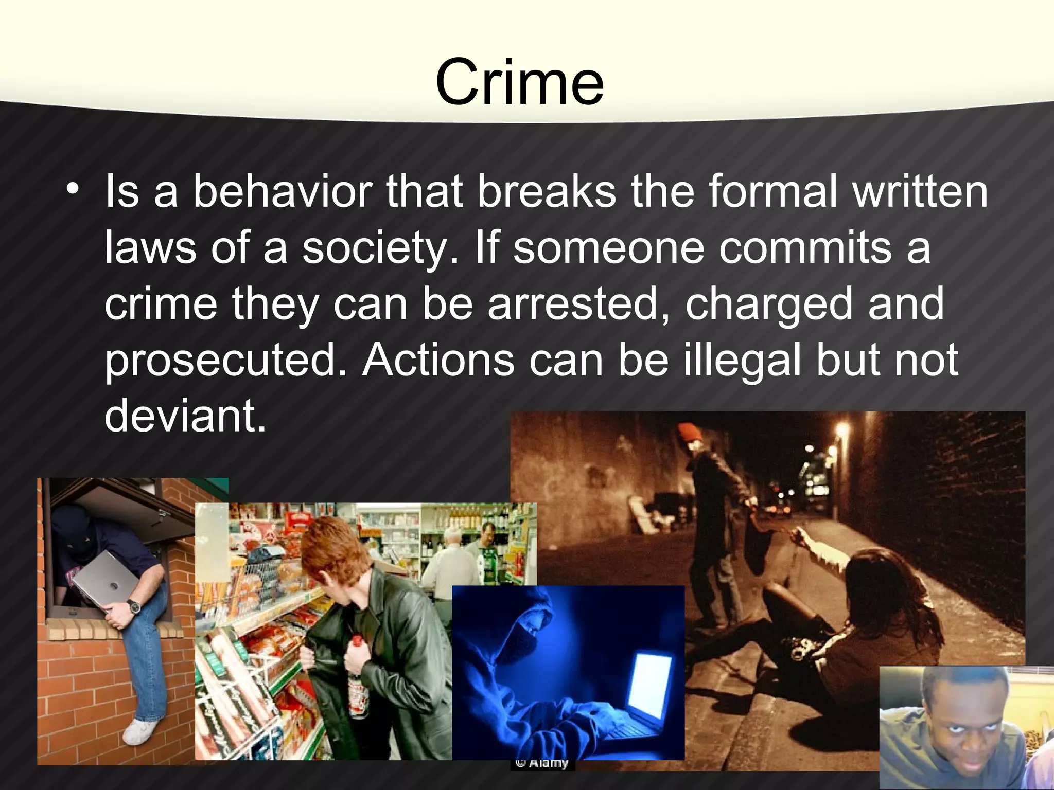 Crime and deviance | PPT