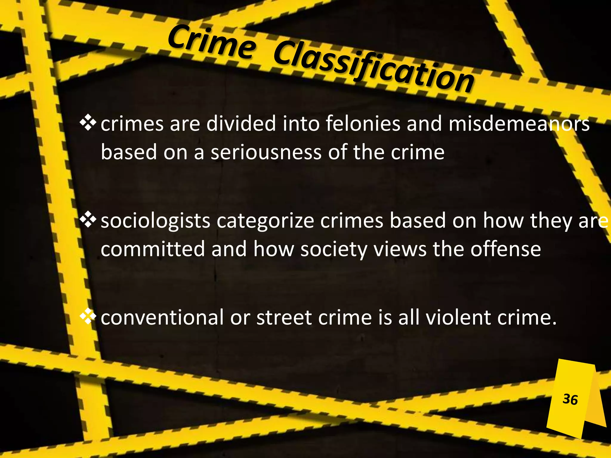 Crime and Deviance | PPTX