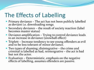 Crime and Deviance AQA A2 | PPTX | Crime & Harmful Acts to Individuals ...