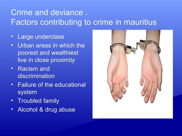 Crime and deviance | PPT | Crime & Harmful Acts to Individuals, Society ...