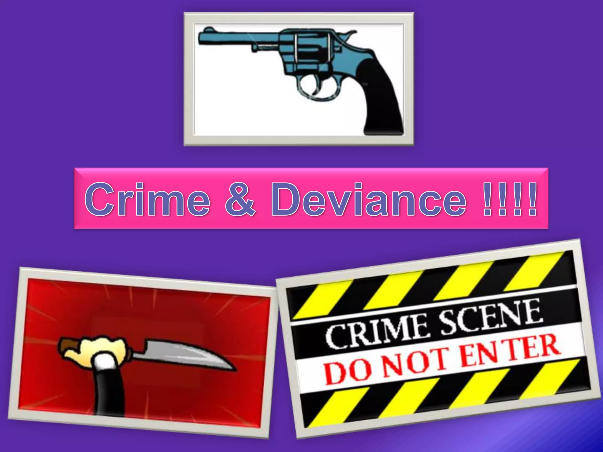 Crime and deviance complete revision | PPTX